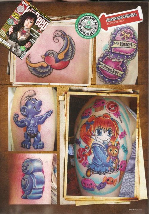 Sharron in Skin Deep issue 199 – Northern Soul Tattoo, Liverpool